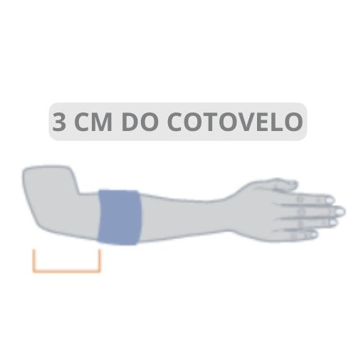 Braçadeira para Epicondilite com Pontos em Silicone Epitec Fix ORLIMAN ...